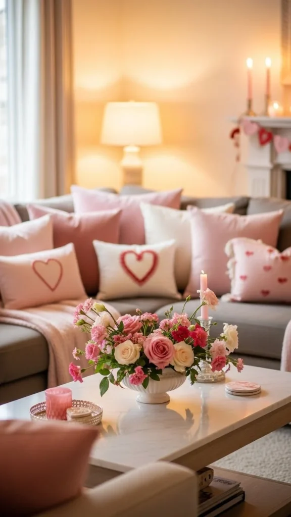 27 Charming Valentines Day Home Decor Ideas Everyone Loves - nestcreator